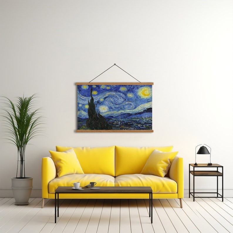 Vincent Van Gogh, the Starry Night, Van Gogh Painting, Van Gogh Print ...