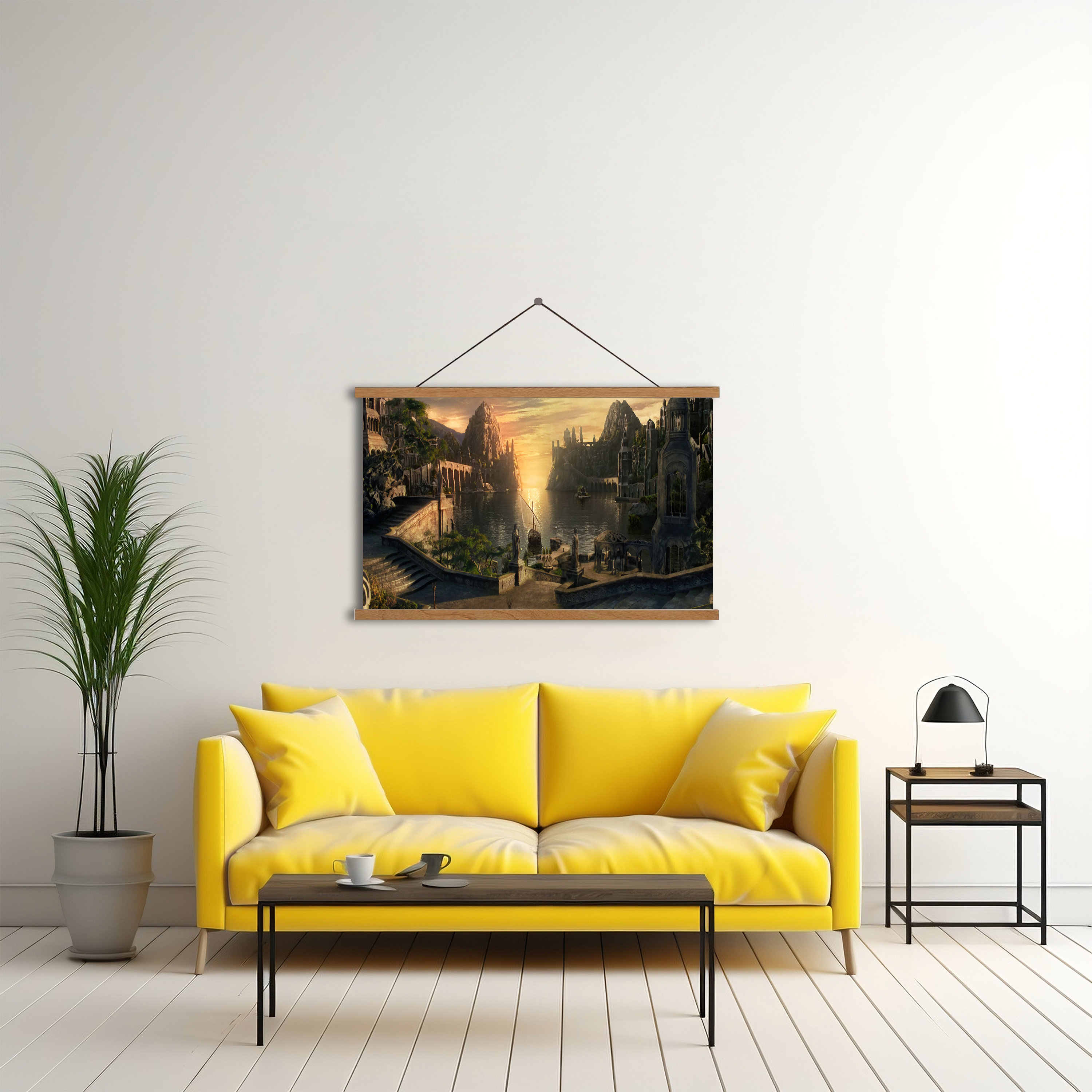 The Grey Havens Lotr of the Rings Canvas Print, Ready to Hang Canvas ...