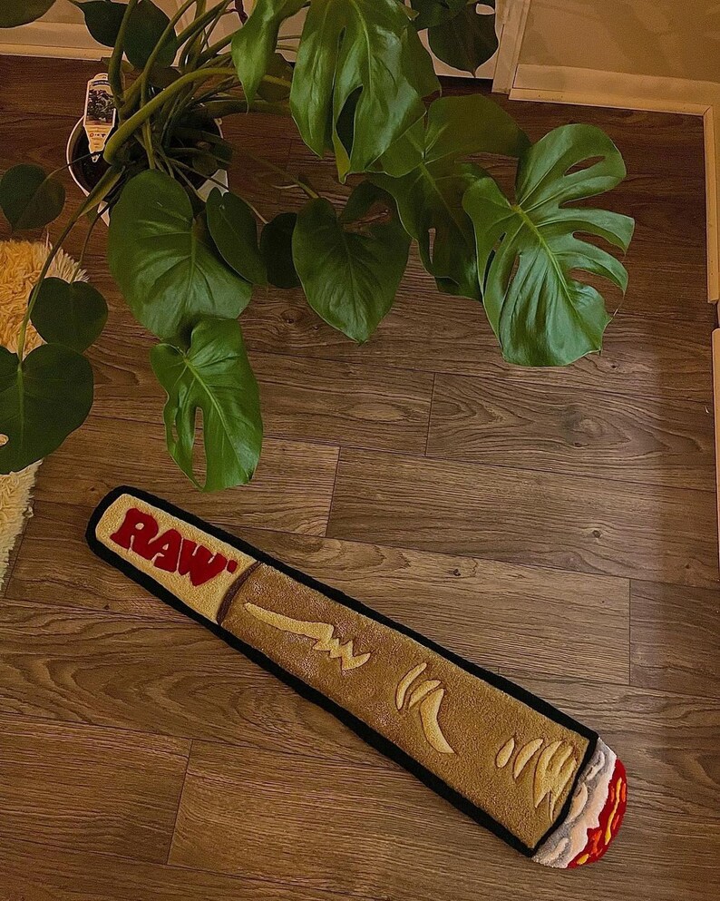 RAW Rolling Papers Joint Tufted Rug - Etsy