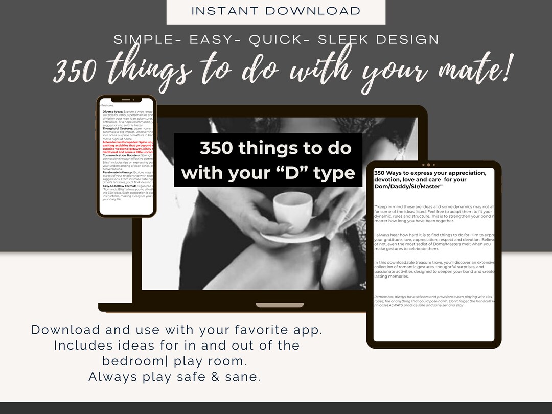 350 Things to Do With Your D Type - Etsy