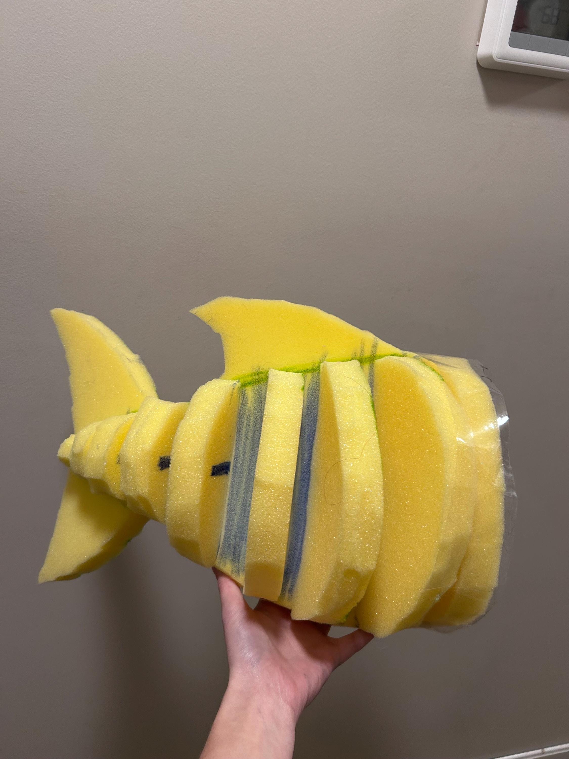 High Motion Foam Base ONLY Shark Fursuit Tail— Made to Order - Etsy