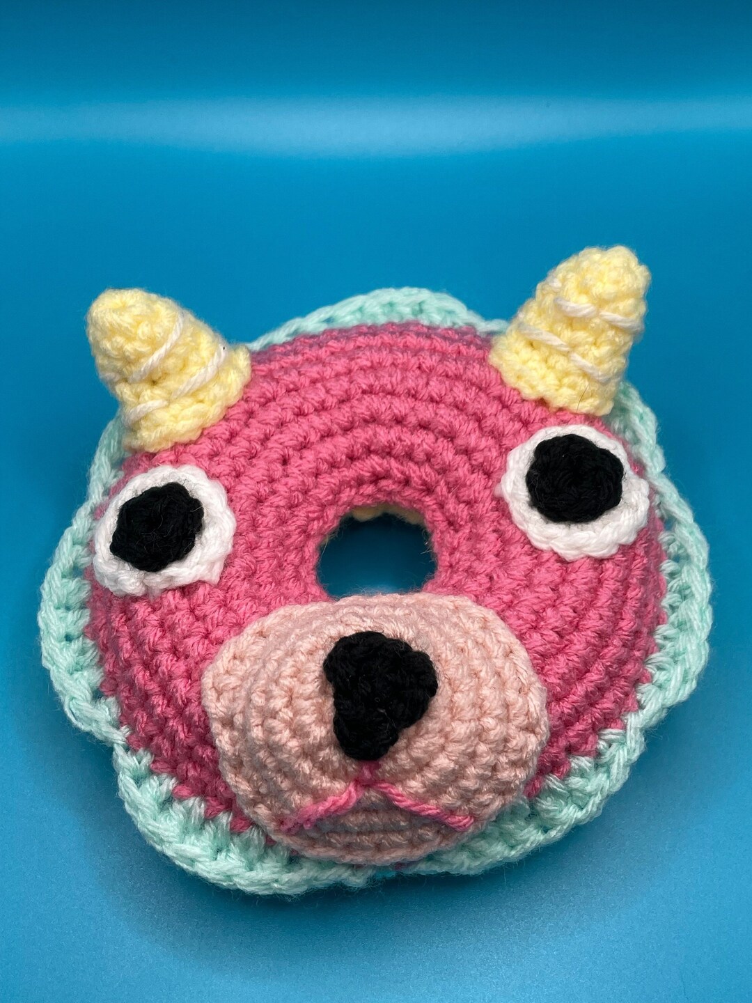 Spy X Family Anya's Chimera Crochet Donut - Etsy