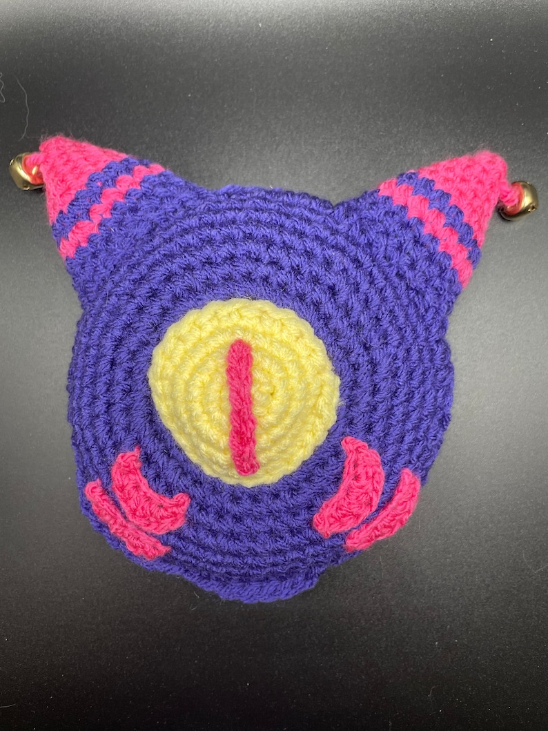 Gavis Bettel Phantom Crochet Donut - Handmade Holostars Mascot - Etsy