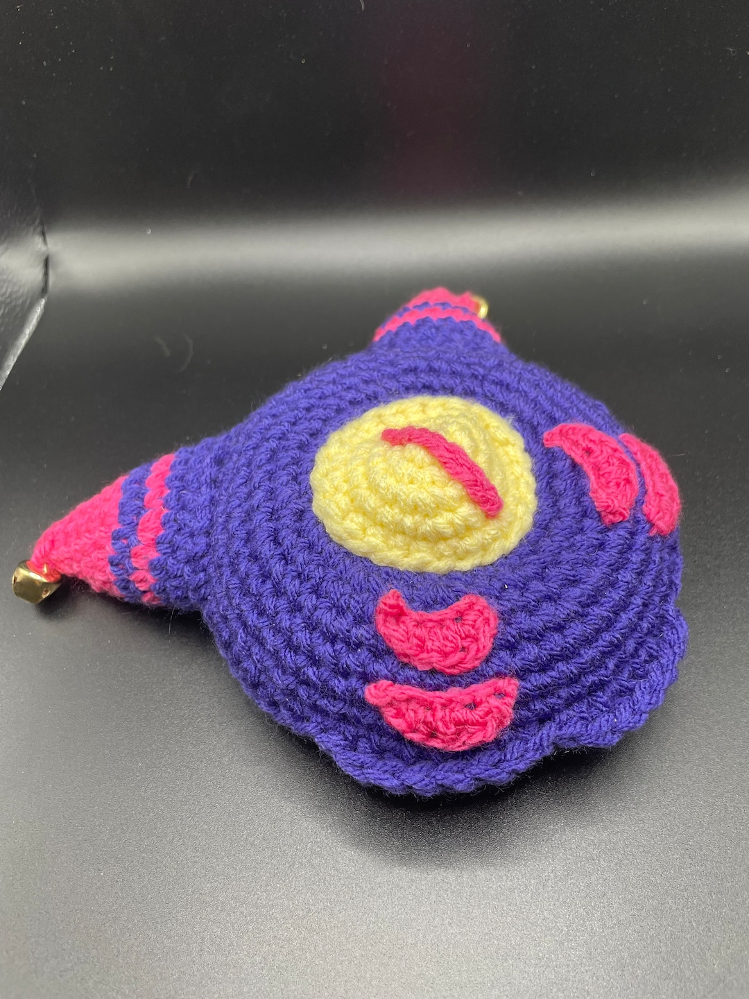 Gavis Bettel Phantom Crochet Donut - Handmade Holostars Mascot - Etsy