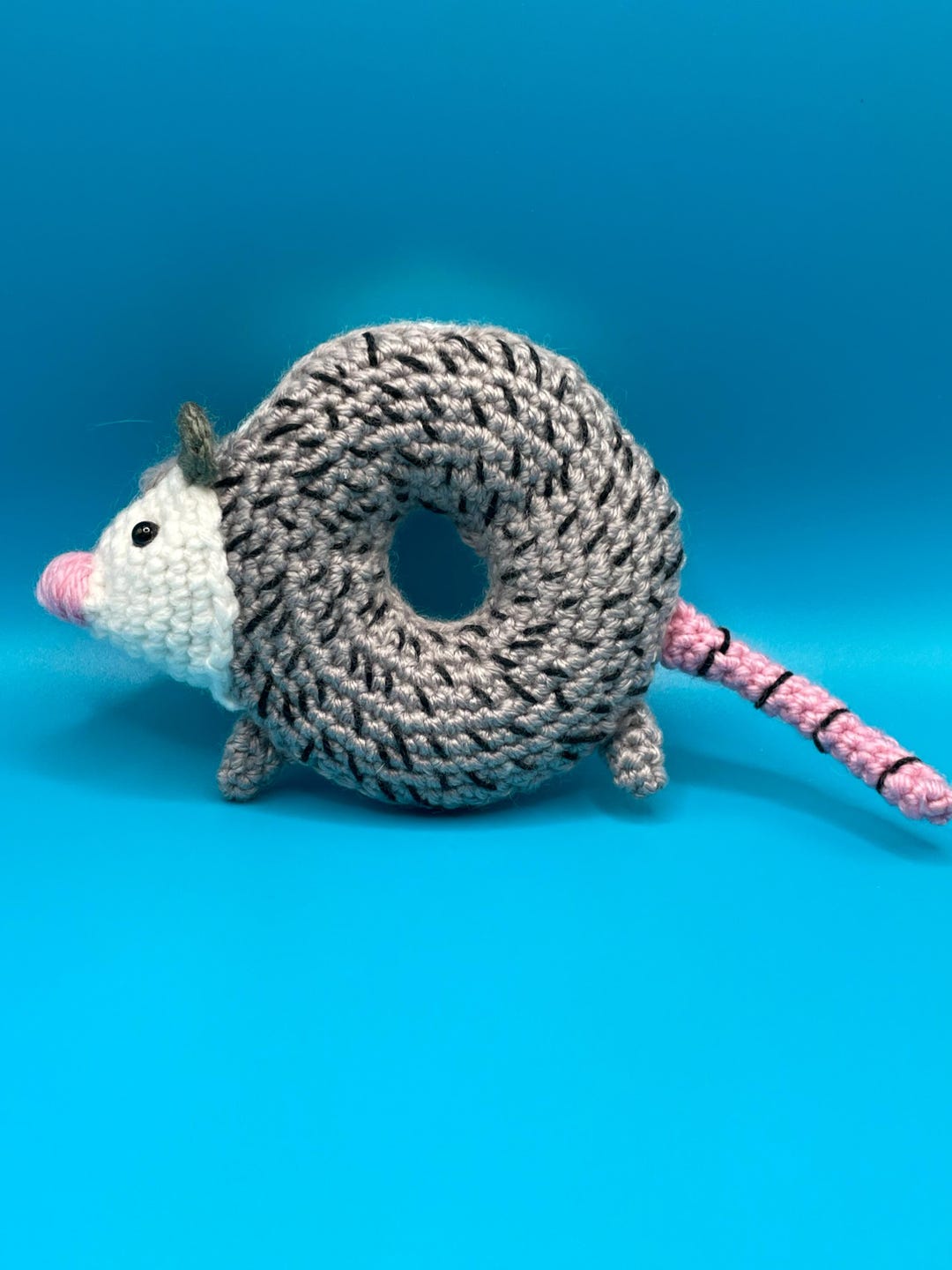 Handmade Crochet Donut Possum Plush – Opossum Lover Gift - Etsy