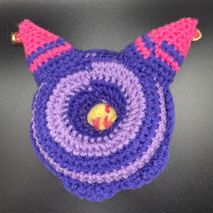 Gavis Bettel Phantom Crochet Donut - Handmade Holostars Mascot - Etsy