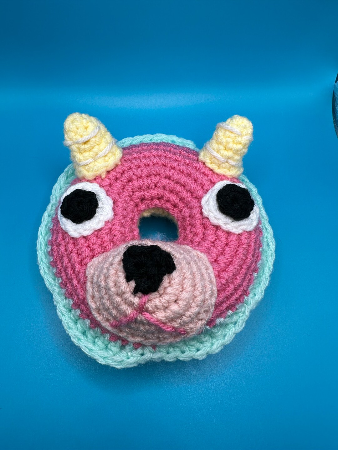 Spy X Family Anya's Chimera Crochet Donut - Cute Handmade Design - Etsy