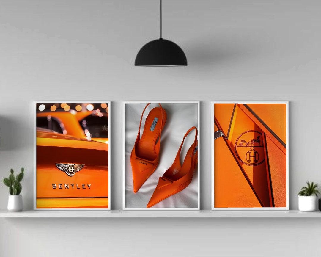 Set of 3 Luxury Fashion Prints, Luxury Fashion Posters, Designer Wall ...