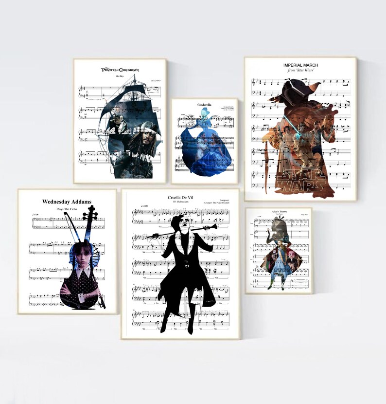 Cruella Sheet Music cruella De Vil, Movie Sheet Music, Cartoon Sheet ...