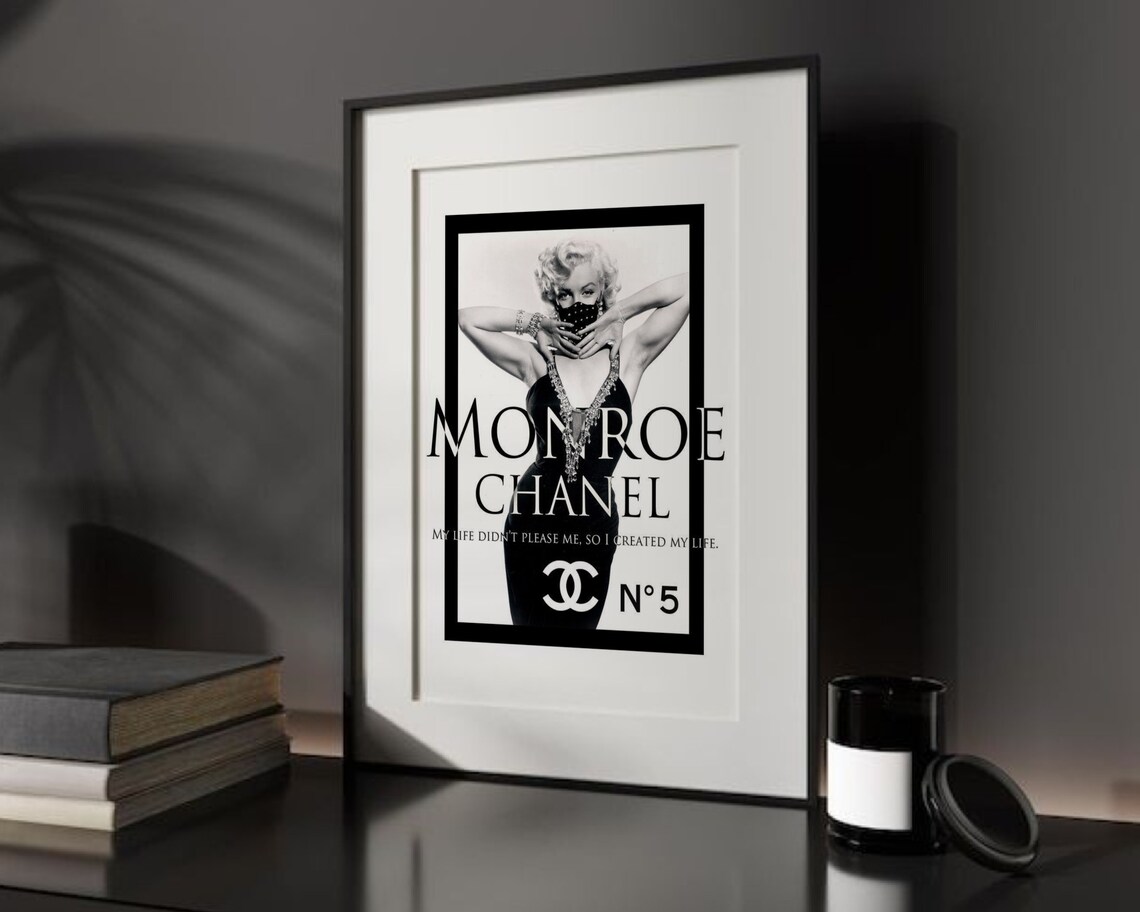 Set of 3 Luxury Perfume Posters, Perfume Print , Fashion Art Print ...