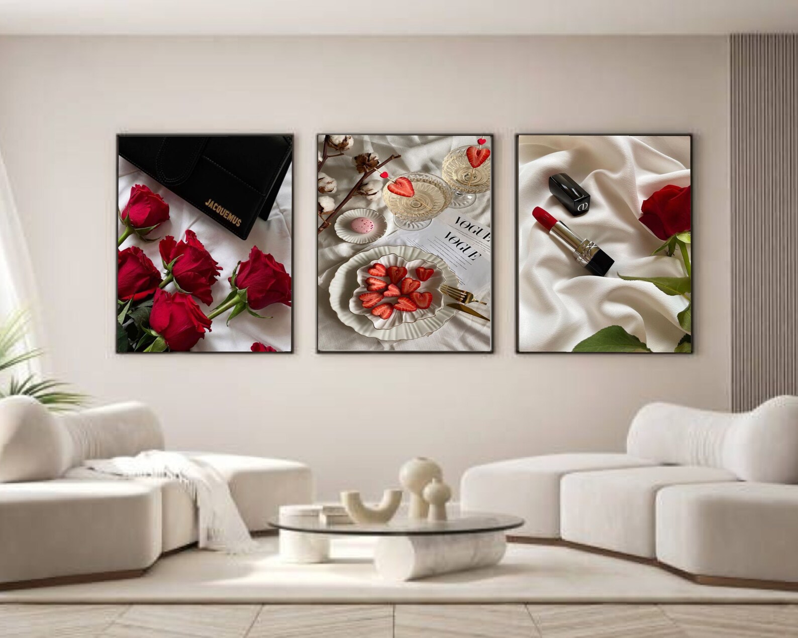 Set of 3 Luxury Fashion Prints, Luxury Fashion Posters, Designer Wall ...