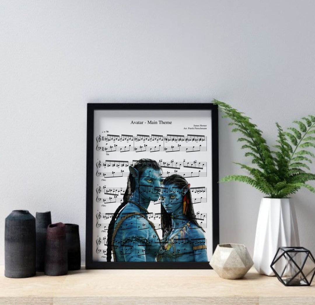 Avatar Sheet Music, Movie Sheet Music, Cartoon Sheet Music, A ...