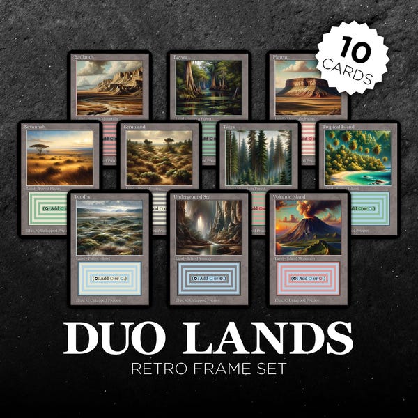 Mtg Proxy Lands - Etsy Australia