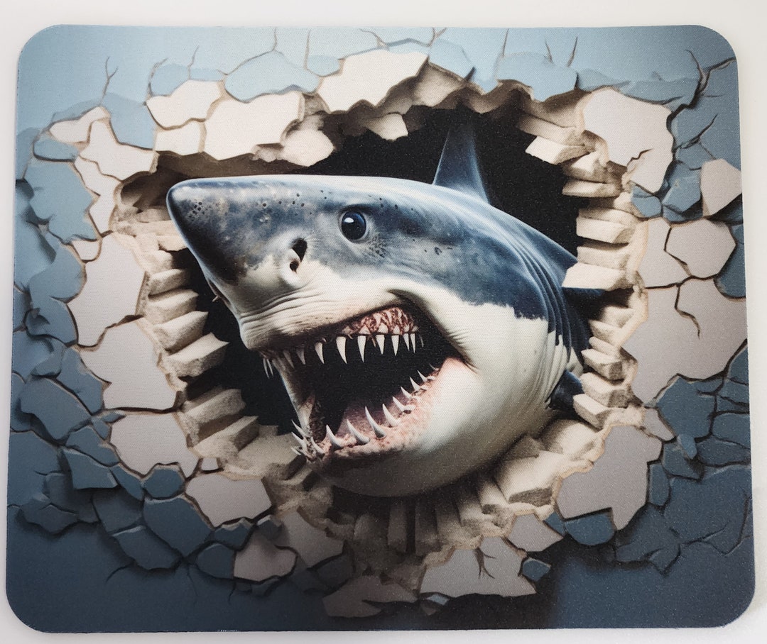 Shark Mouse Pad - Etsy