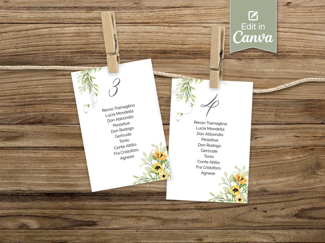 Botanical Wedding Tableau With Sunflowers - Etsy