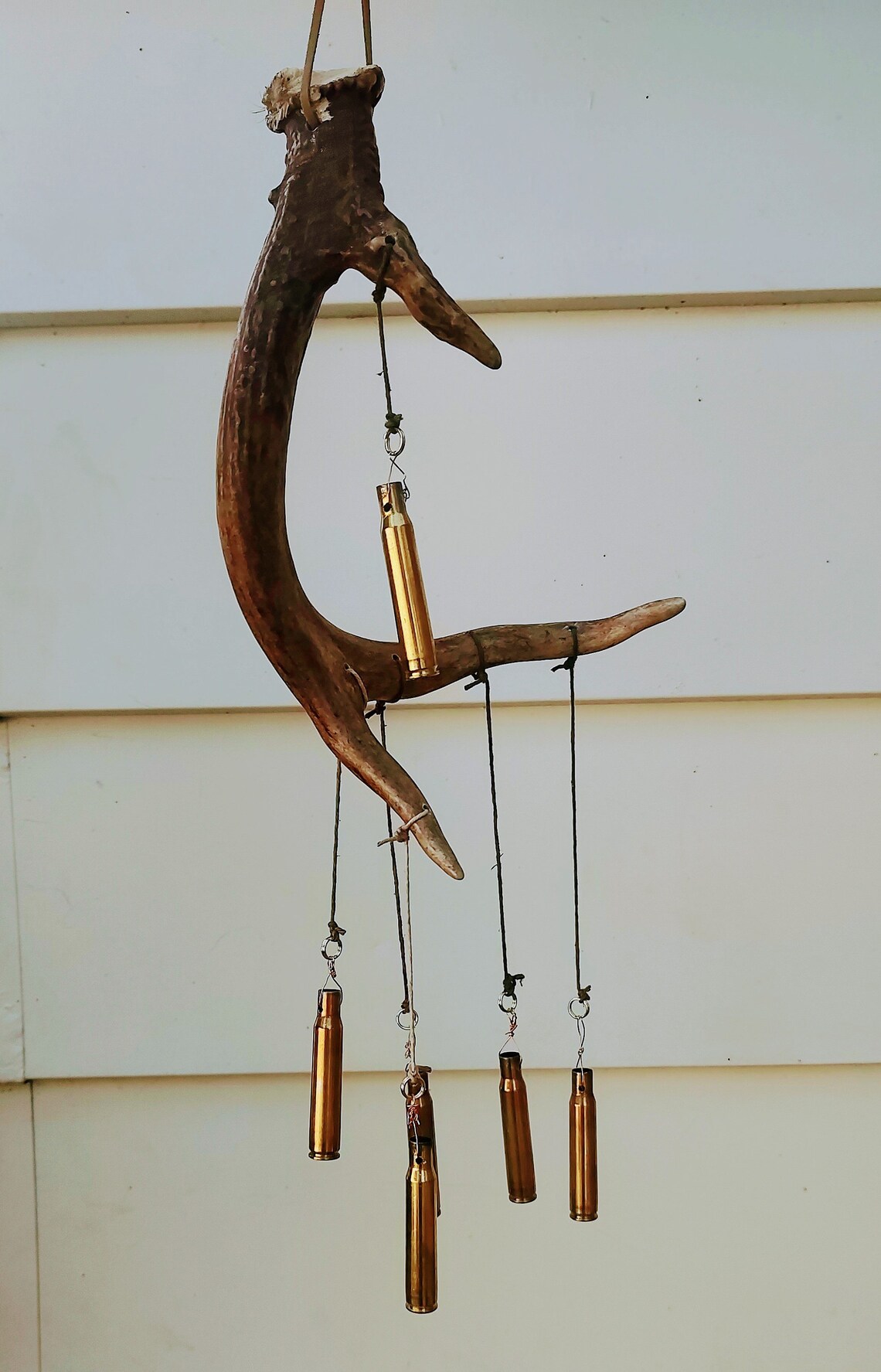 Antler and Rifle Shell Wind Chime - Etsy
