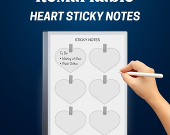 Remarkable 2 Templates Post It Flower Remarkable Sticky Notes Digital ...