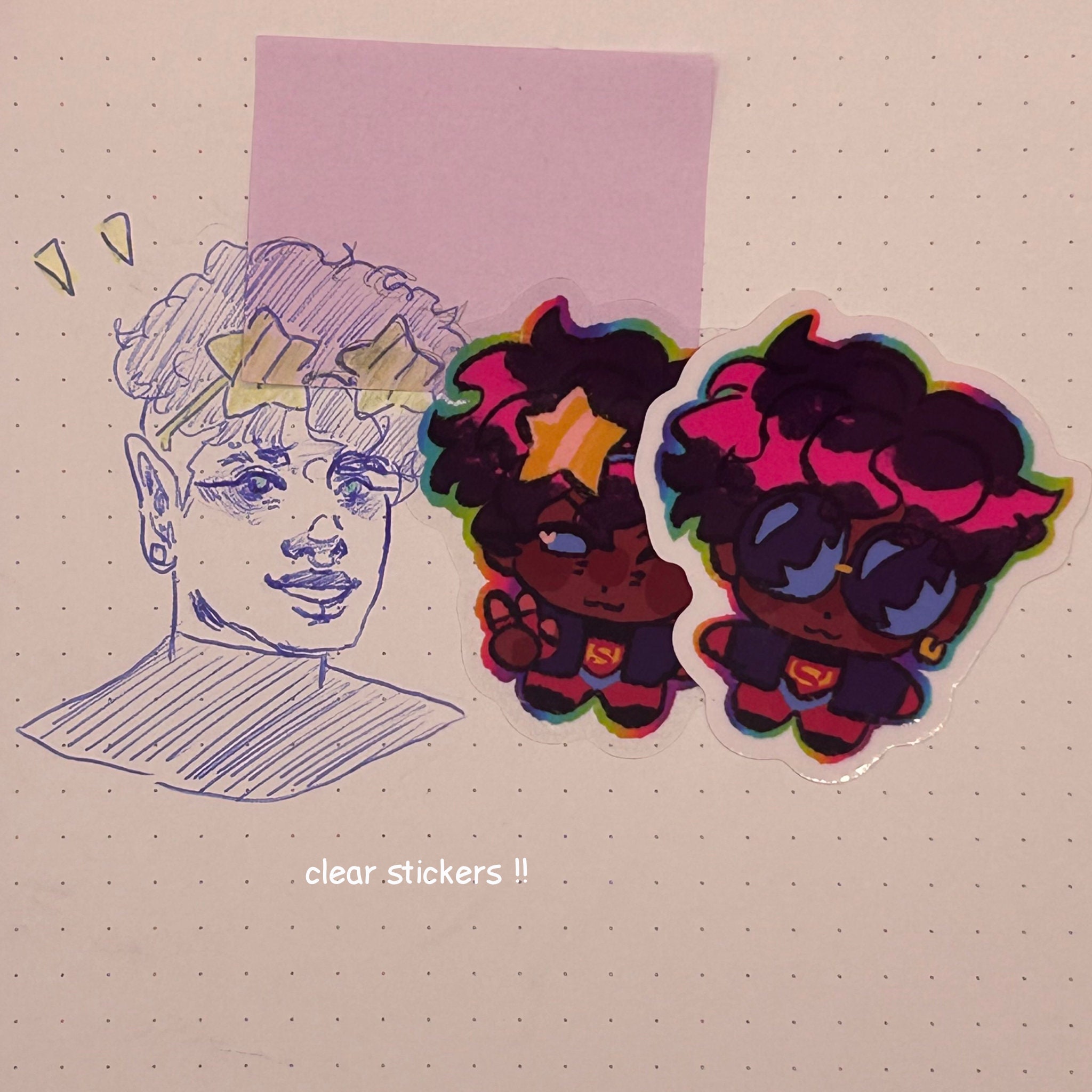 Gummy Kon keychain Sticker - Etsy