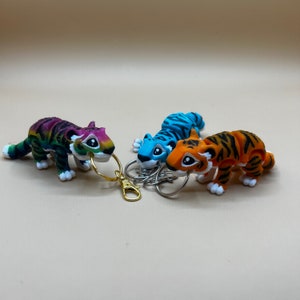 Amazing Mini Tiger, 3D Printed Toy, Articulated Toy, Articulated ...