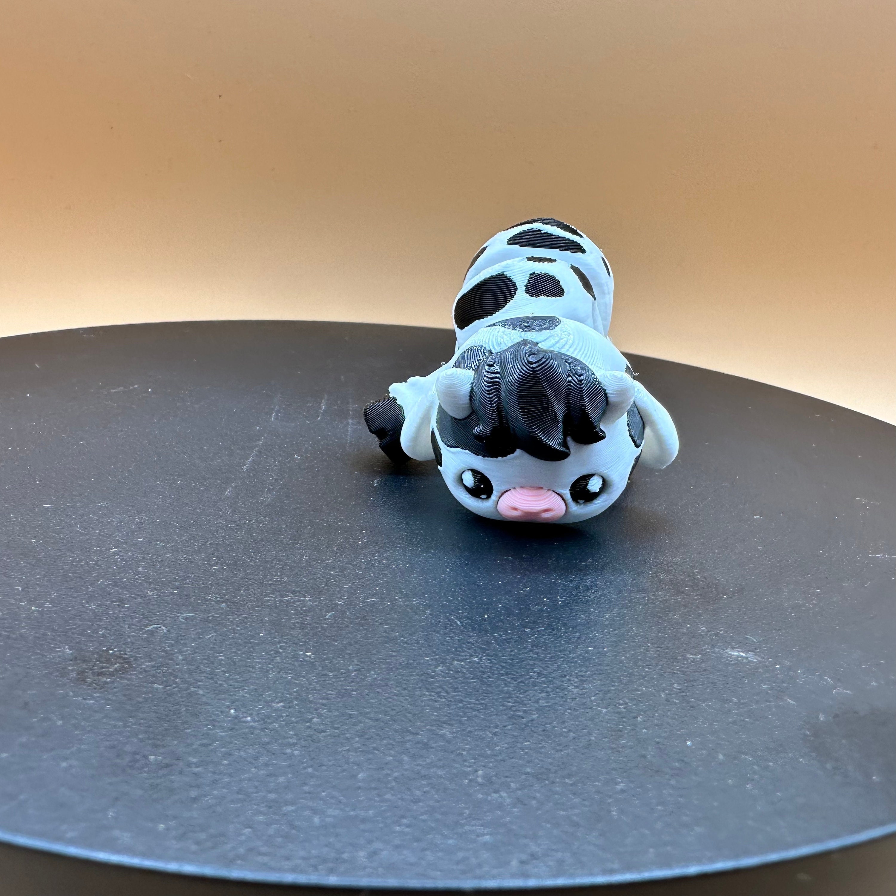 Cute 3D Printed Cow Flexi Fidget Figurine Authorized Seller - Etsy