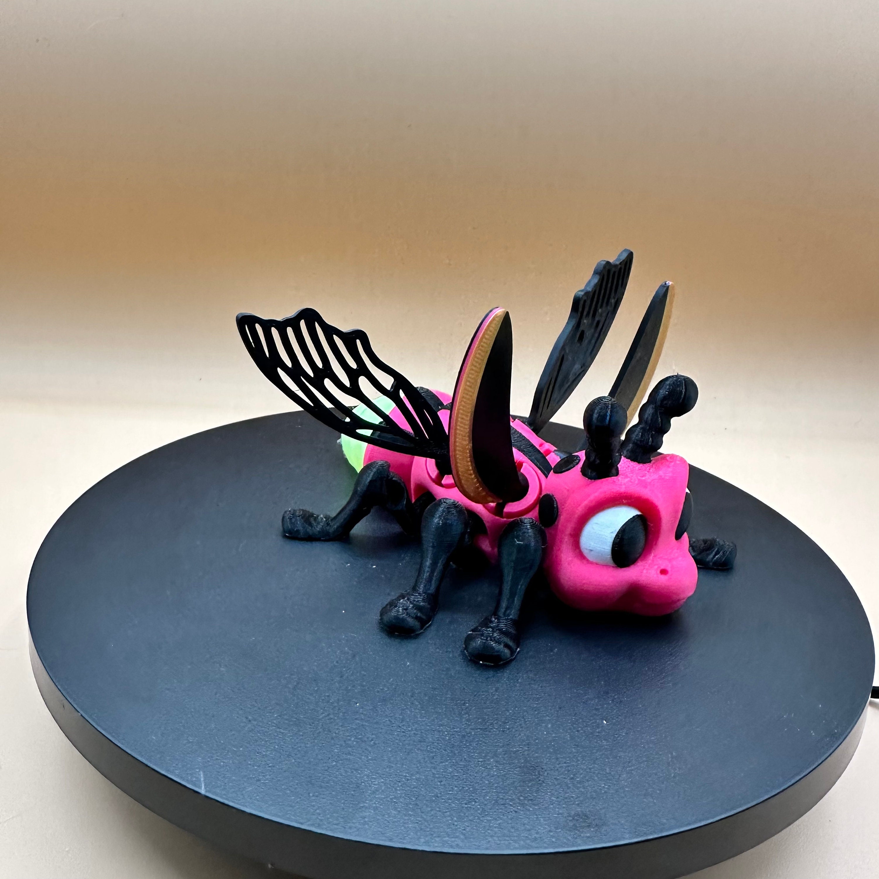Articulating Firefly Fidget Toy, Bug Toy 3D Printed, Perfect for ADHD ...