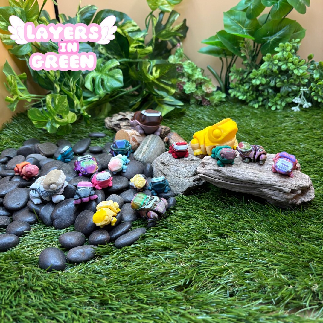 Purge Frogs – Sustainable, Unique, and Fun! Perfect for ADHD and Stress ...