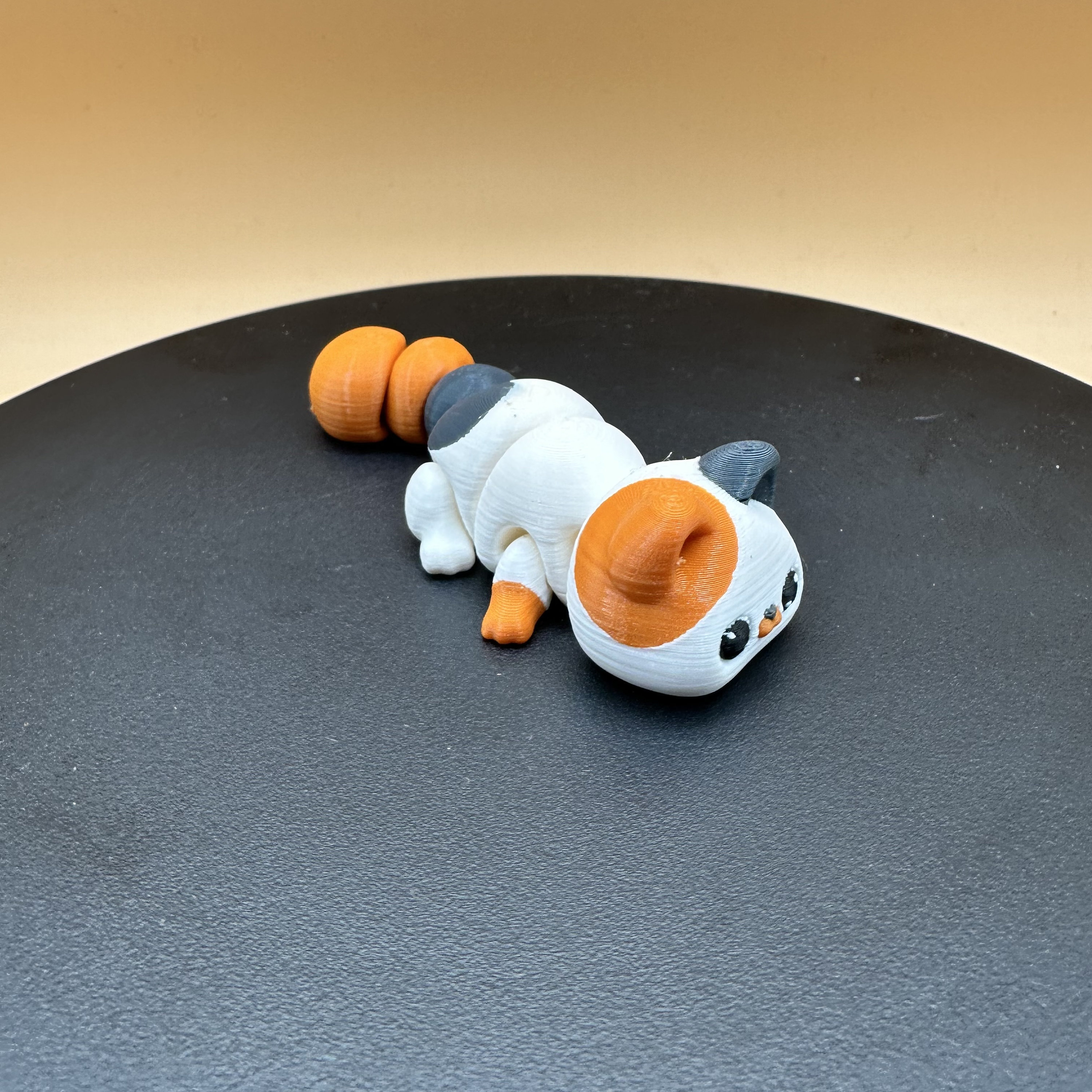 Cute 3D Printed Cat Flexi Fidget Figurine Authorized Seller - Etsy