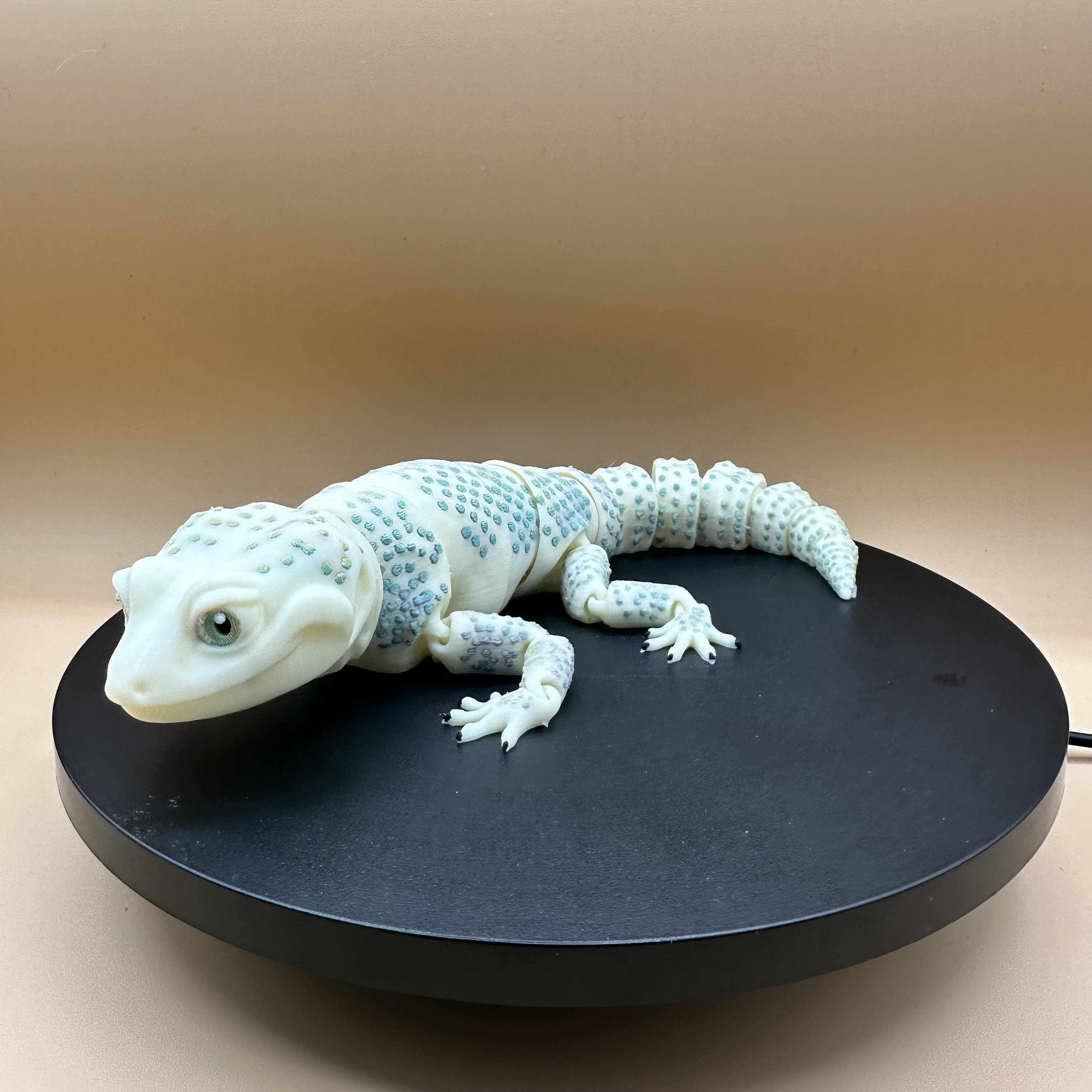 Amazing Leopard Gecko 3D Printed Toy, Articulating Toy, Fidget Toy, Sensory Toy Authorized ...