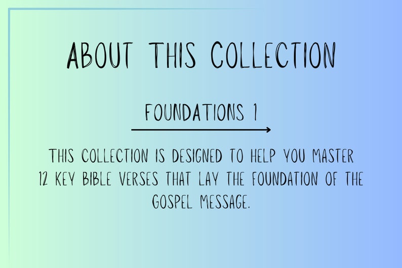 Printable NIV Bible Verses, Foundations 1, Bible Time, Scripture Memory ...