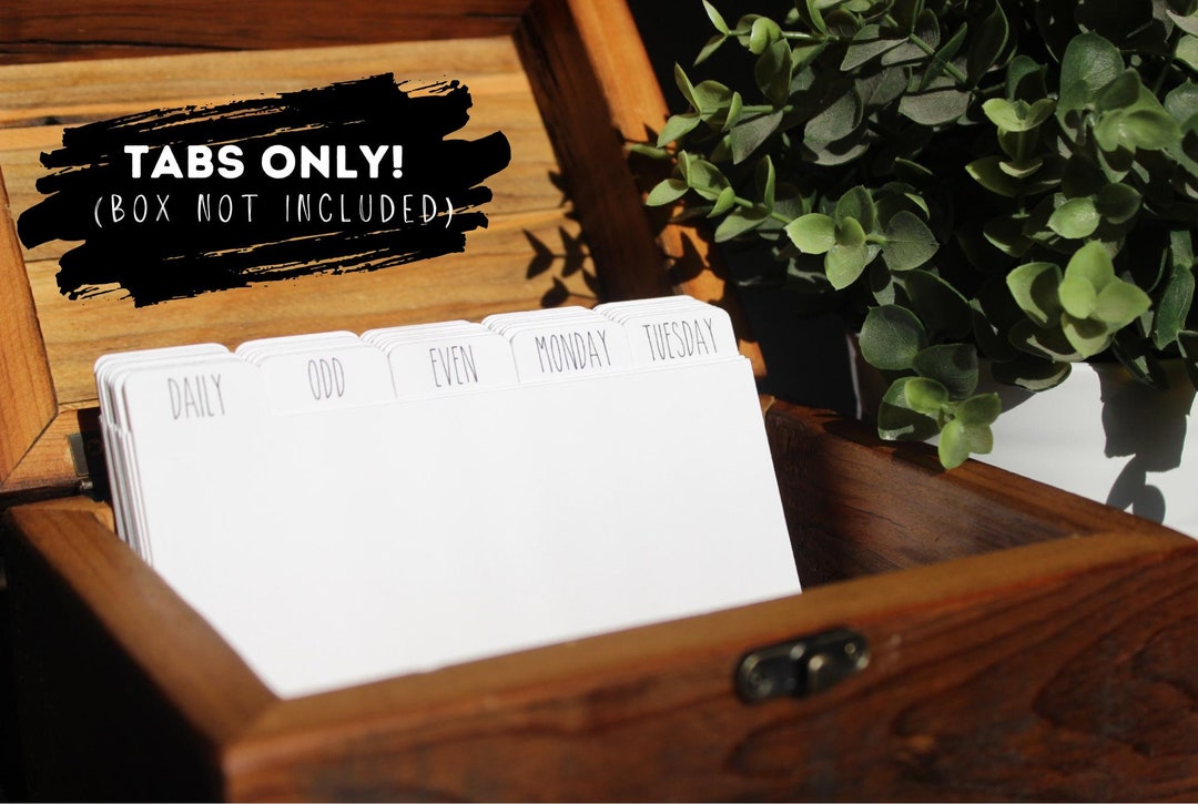 Scripture Memory System TABS ONLY, Bible Verse Organization, Family ...