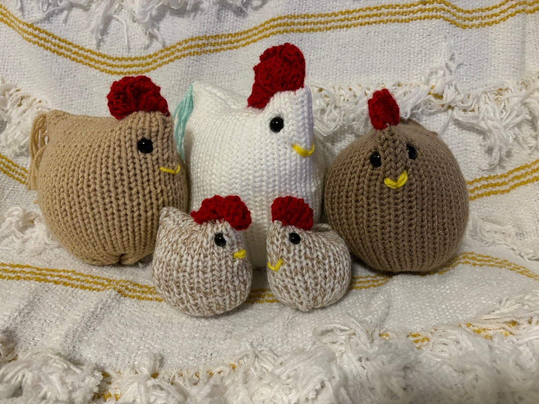 Emotional Support Chicken Stuffie (large 6 1/2 Inches Tall) - Decor ...