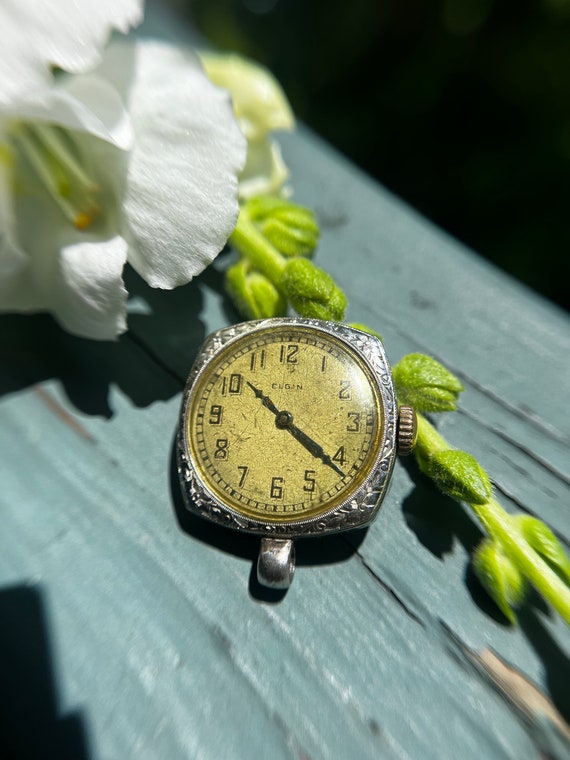 antique lady elgin quartz - Gem