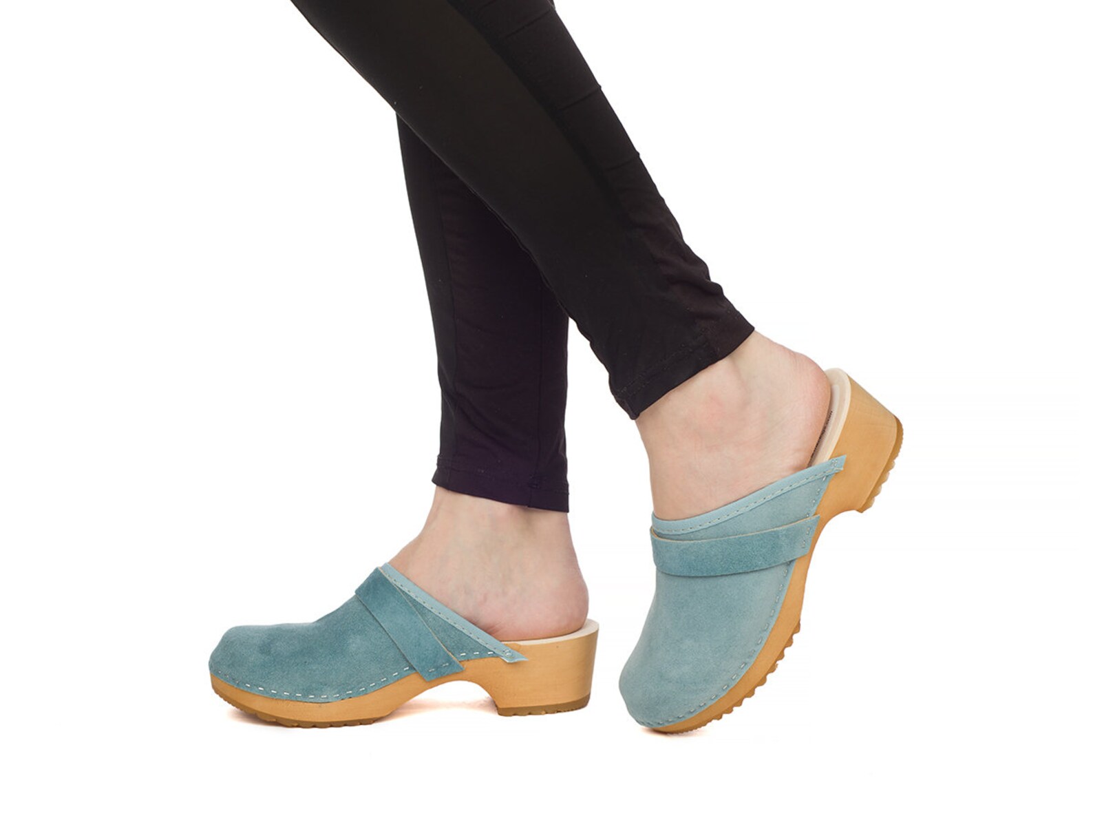 Womens Clogs, Natural Leather Clog & Mule, Suede Clogs, Nursing Shoes ...