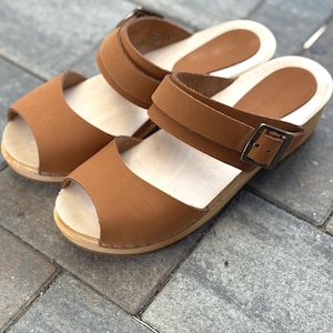 Platform Clogs With Open Toe: Barefoot Clogs Slide Sandals With Strappy ...