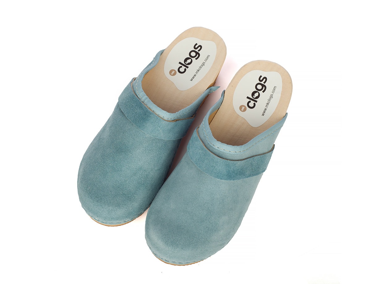 Womens Clogs, Natural Leather Clog & Mule, Suede Clogs, Nursing Shoes ...