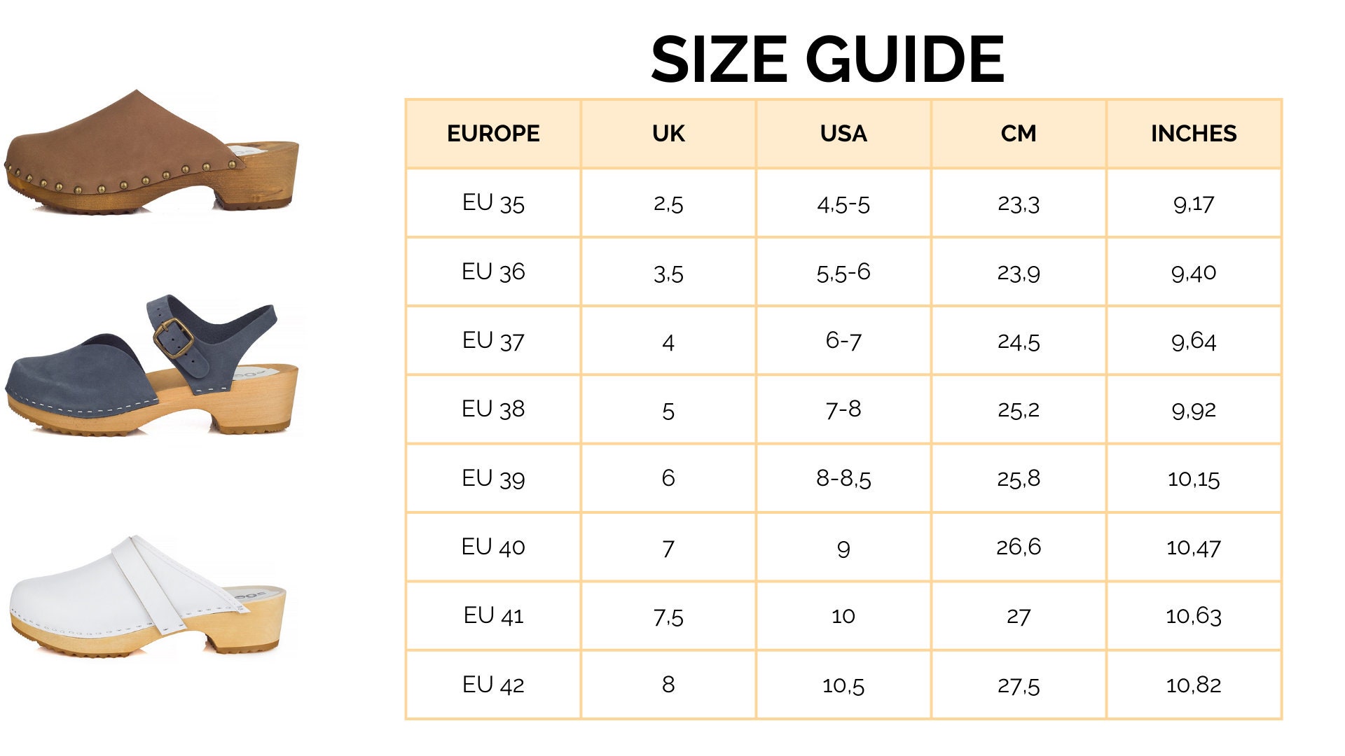 Womens Clogs, Natural Leather Clog & Mule, Suede Clogs, Nursing Shoes ...