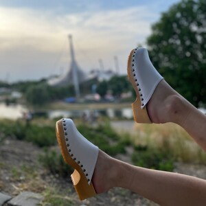 Studded Clogs, Clog With Nails, Womens Clogs, Black Leather Sandals ...