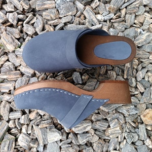 Handmade Clogs for Women, 70s Clogs, Leather Slides & Slingback Mules ...