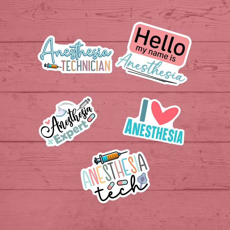 Anesthesia Sticker, Anesthesia Gift Idea, Anesthesia Tech, Anesthesia ...