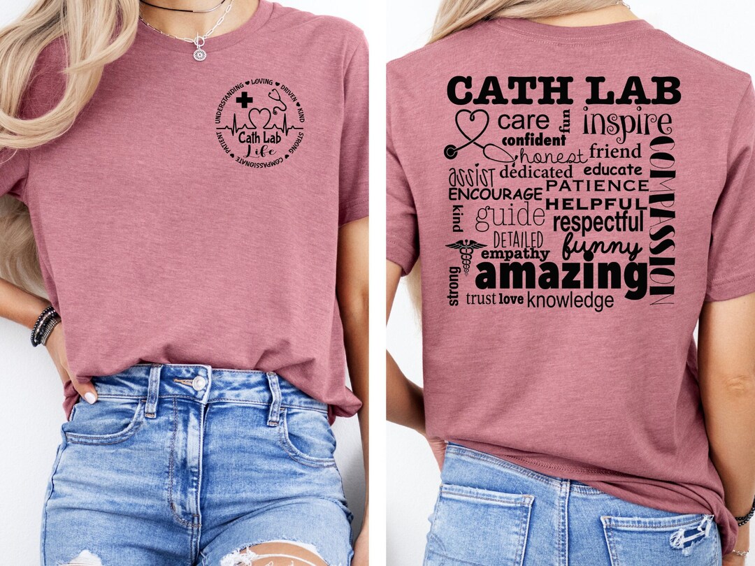 Cath Lab Life, Cath Lab Shirt, Cath Lab Gifts, for Cath Lab Tech, Cath ...