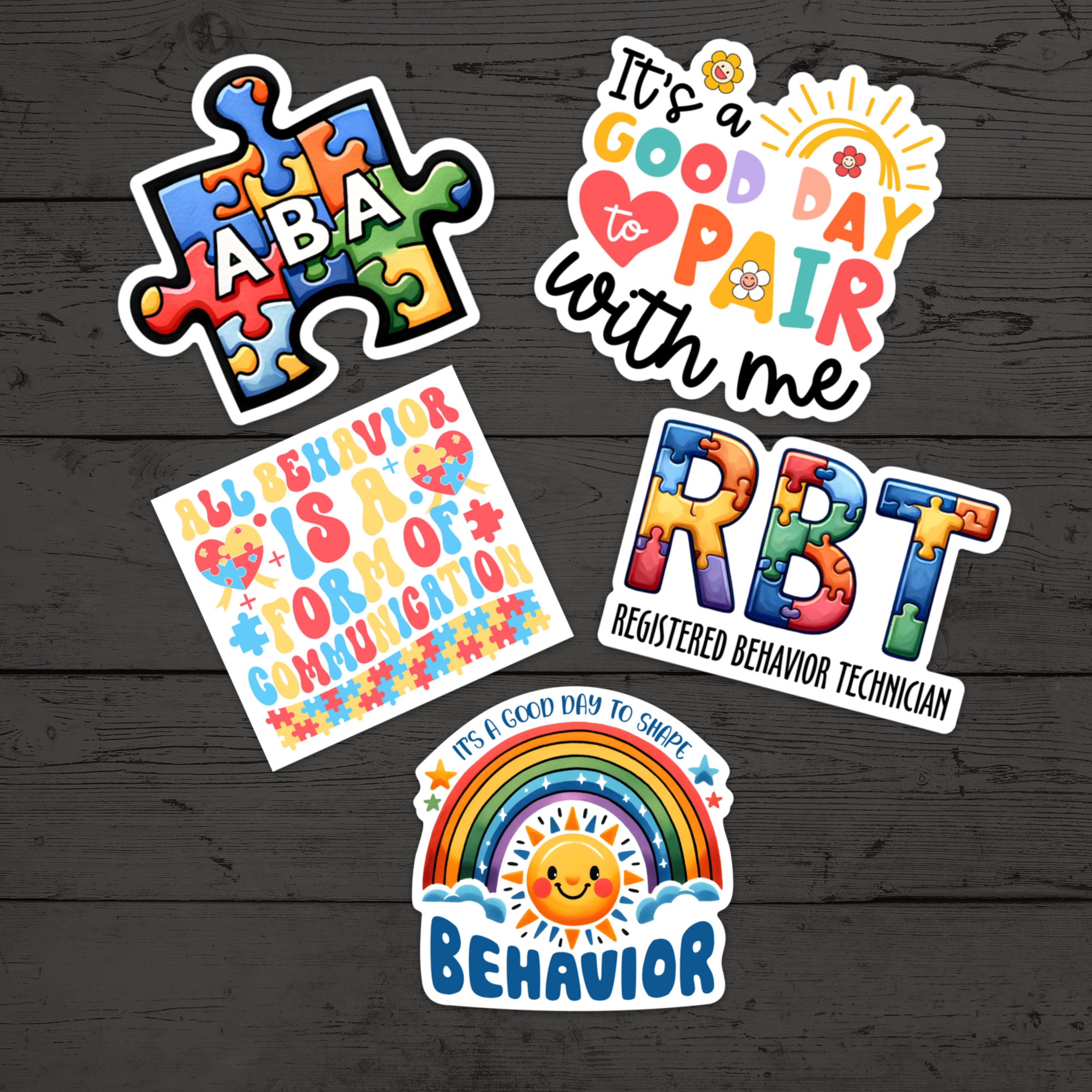 Applied Behavior Analysis Sticker, RBT Sticker, Behavior Analyst ...