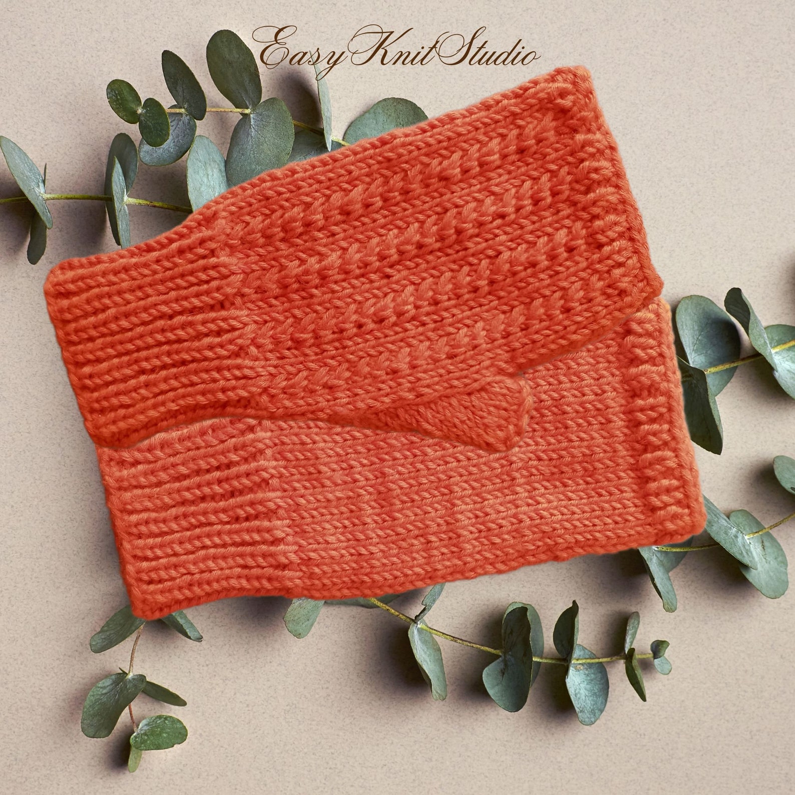 Easy Fingerless Gloves Knitting Pattern, Woman Knit Fingerless Mittens ...