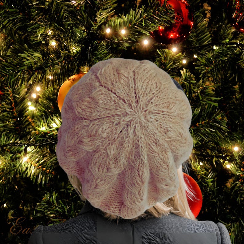 Easy Beret Knitting Pattern, Classic French Beret, Digital Products ...