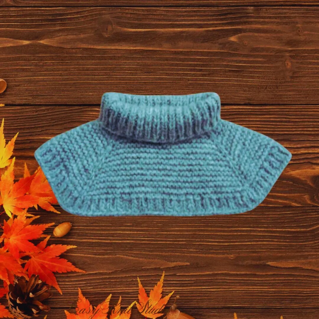 Baby Neck Warmer Knitting Pattern PDF – DIY Cowl, Turtleneck, Gaiter ...