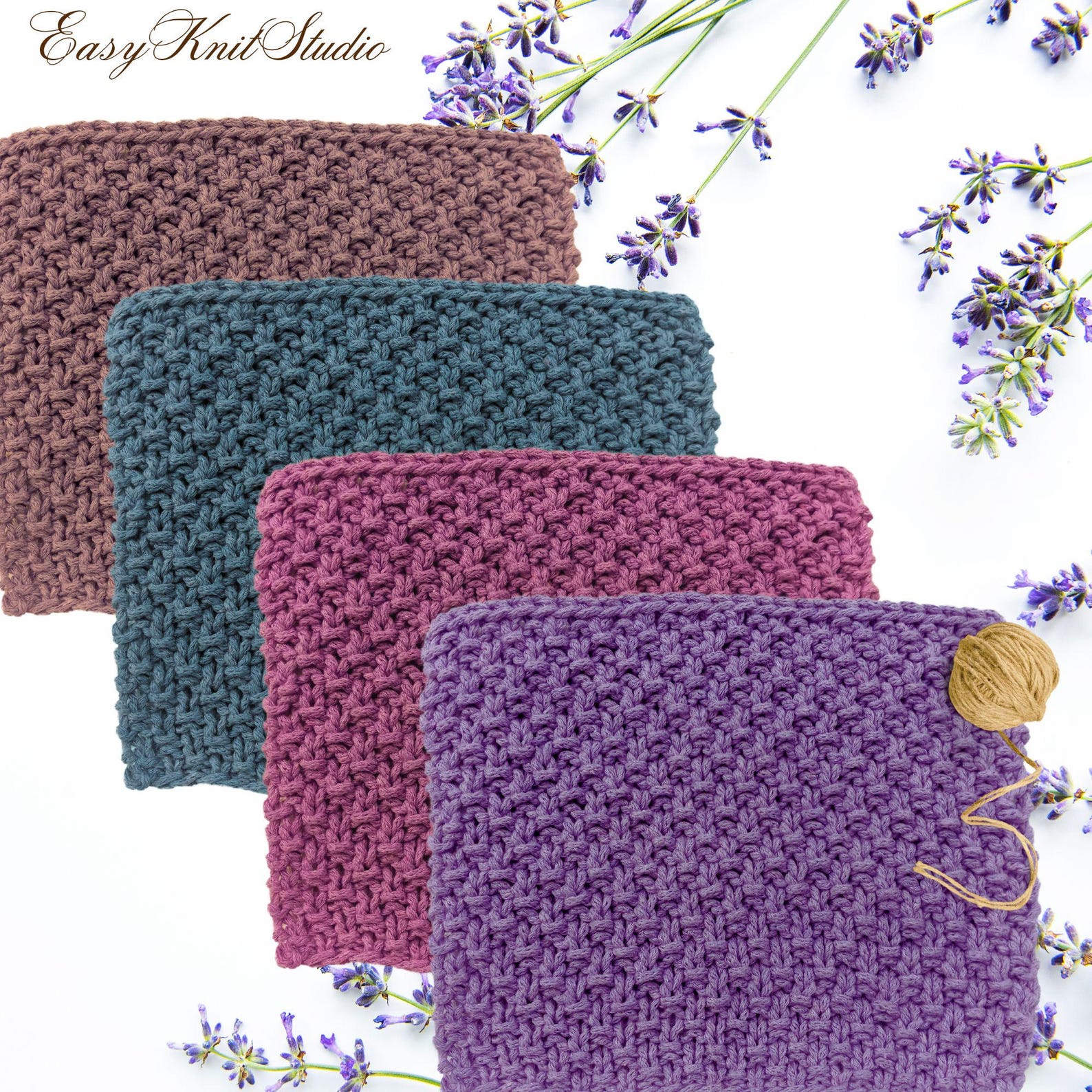 Easy Mug Rug Knitting Patterns Trending Now, Simple Knitting Tutorial ...