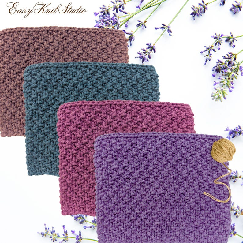 Easy Mug Rug Knitting Patterns Trending Now, Simple Knitting Tutorial ...