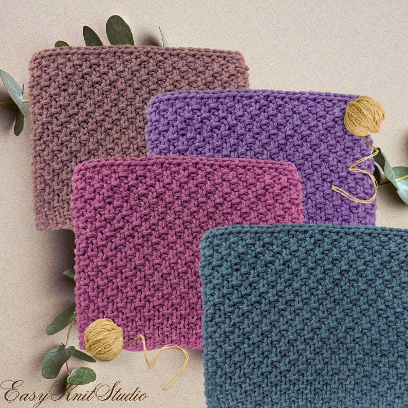 Easy Mug Rug Knitting Patterns Trending Now, Simple Knitting Tutorial ...