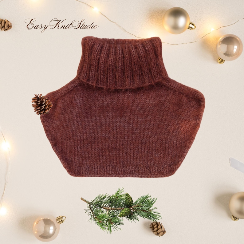 Child Neck Warmer Knitting Pattern PDF, Turtleneck, Neck Gaiter, Circle ...