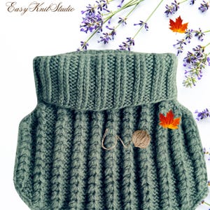 Easy Neck Warmer Knitting Pattern - Perfect for Winter, Cottage Core ...