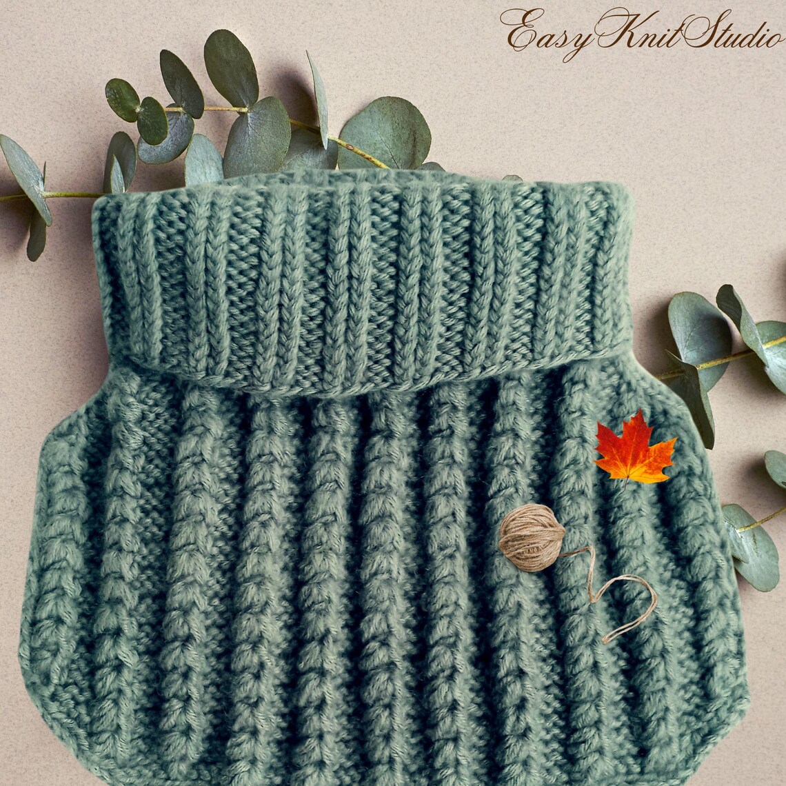 Easy Neck Warmer Knitting Pattern - Perfect for Winter, Cottage Core ...